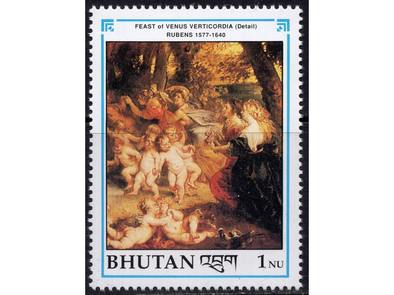 Bhutan 1991. Rubens