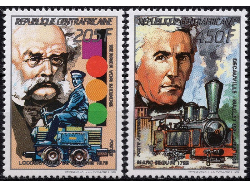 Republique Centafricaine 1989. Vozovi