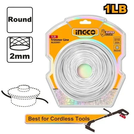 Ingco als2001 trimi nit okrugla 2.0mm x 120m super ( ALS2001 )