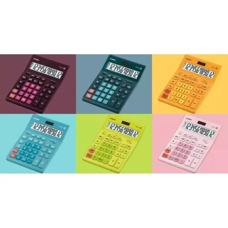Casio stoni kalkulator gr12 plavi ( casgr12bu )
