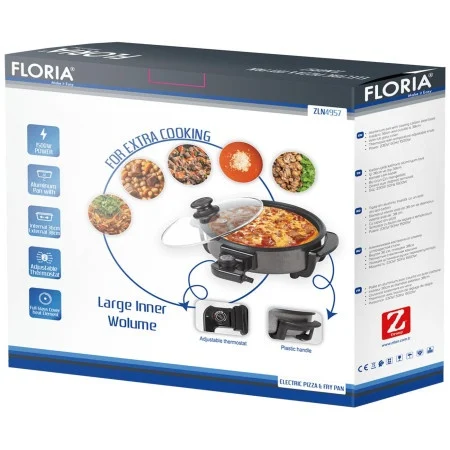 Floria ZLN4957 Pizza pekač, prečnik 36 cm / 38 cm, 1500 W
