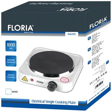 Floria ZLN2806 Električni rešo, 1 ploča, 1000 W