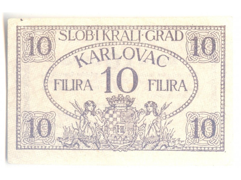 Karlovac 10 filira 1919