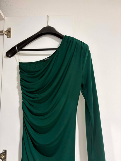 SAMANTHA EMERALD ASIMETRIČNA BLONDY HALJINA