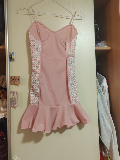 PLT puder roze haljina