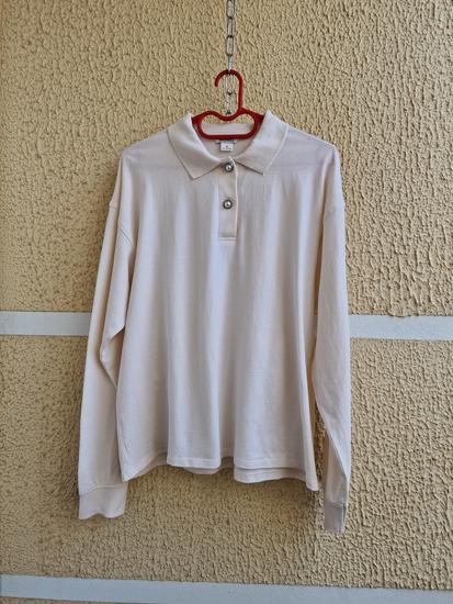 Majica polo Monki M oversaze