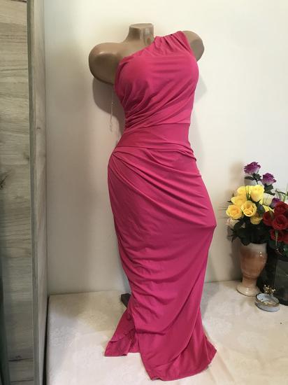 Nova Simpa pink sa naborima na jedno rame S/M