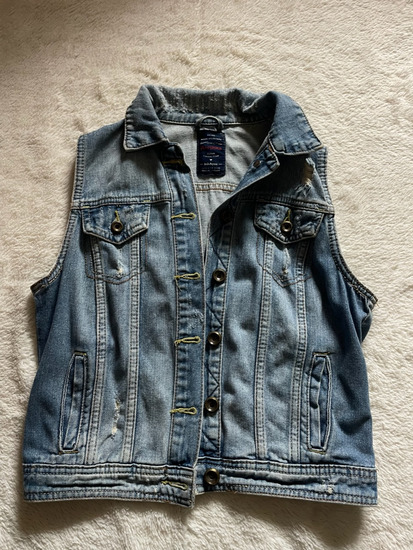 Prsluk teksas Bershka S