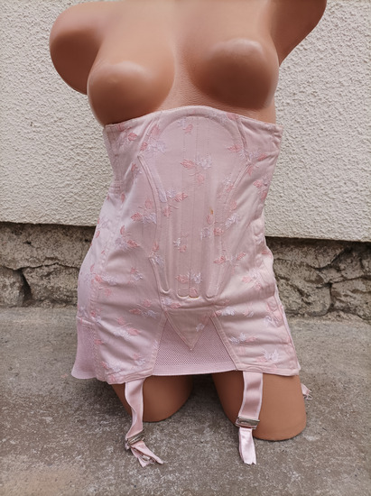 Vintage Korset Steznik Halteri M/L