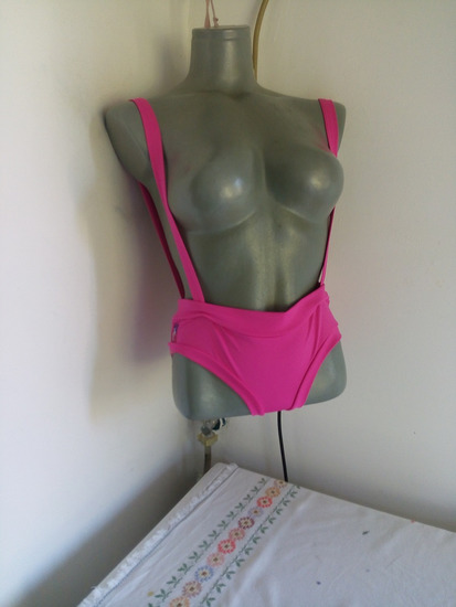 BadKittyPoleWear pink kupaci sa tregerima S/M