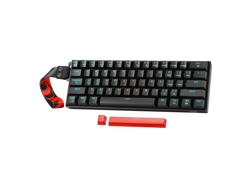 REDRAGON DRACONIC K530 PRO PLUS BLUETOOTH/WIRED MECHANICAL 60% GAMING KEYBOARD W/STRAP