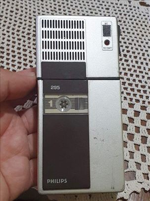 Philips 295 diktafon vintaz retro LFH 0295
