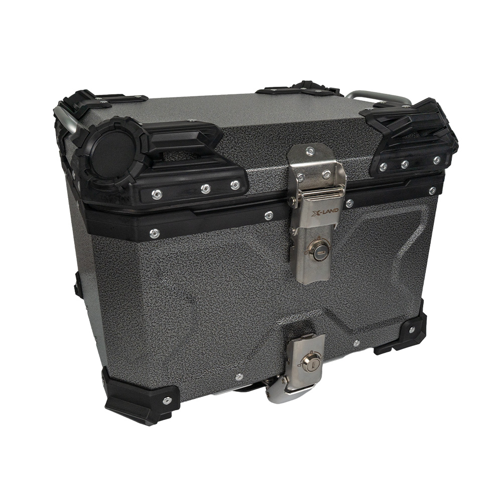 Centralni kofer X-LAND ALU sivi SPECIAL 45L H-MODEL