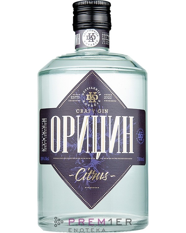 Oridžin Citrus Gin 0.70l
