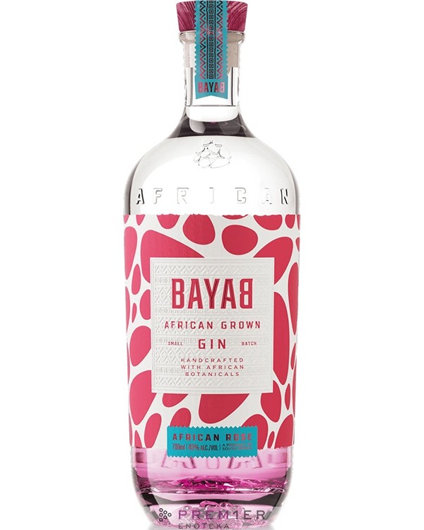 Bayab African Grown Rose Water Gin 0.70l