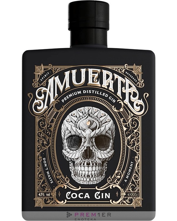 Amuerte Coca Leaf Black Edition Gin 3L