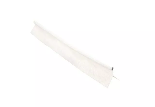 BELA KEDERSKA TRAKA 7.5 MM