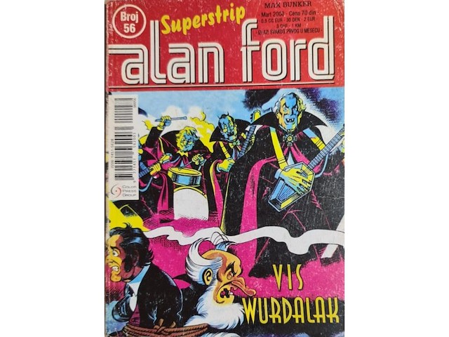 Alan Ford -br. 56 VIS Wurdalak