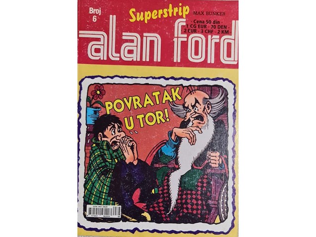 Alan Ford br. 6 Povratak u tor