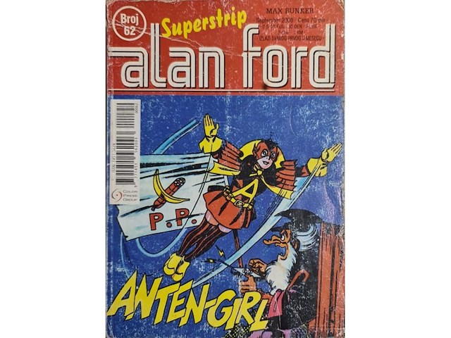 Alan Ford -br. 62 Anten-girl