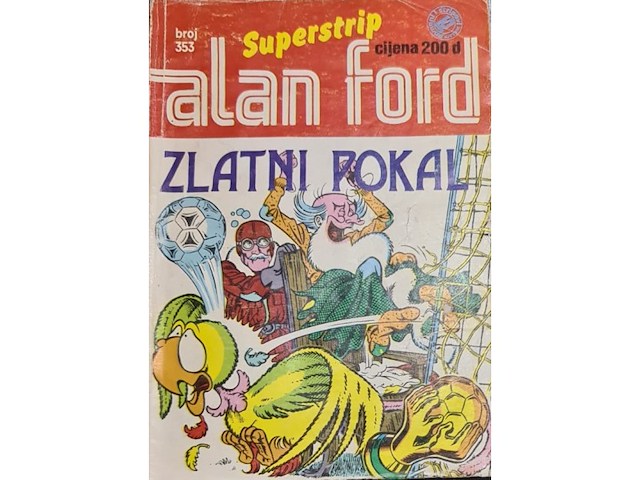 Alan Ford br. 353 - Zlatni pokal