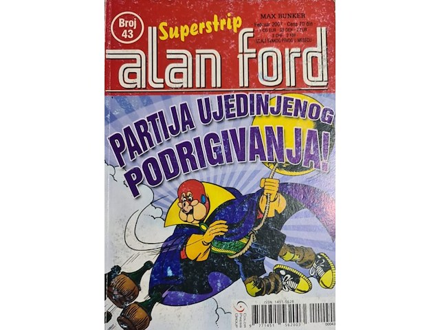 Alan Ford -br. 43 Partija ujedinjenog podrigivanja