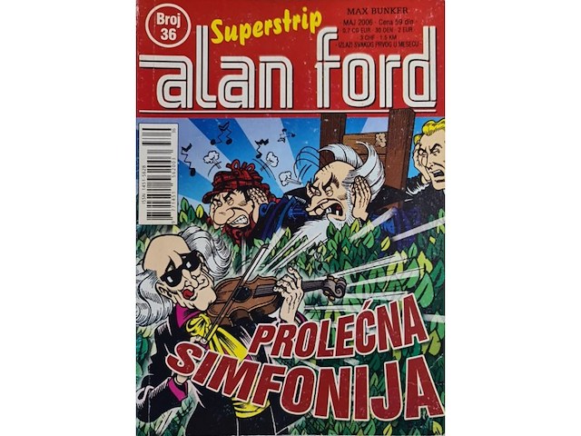 Alan Ford - br. 36 - Prolećna simfonija