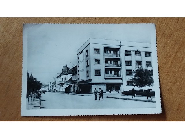 Čačak - Ulica Ratka Mitrovića - Putovala 1959.g