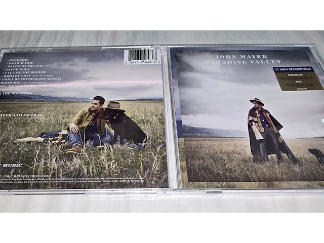 John Mayer - Paradise valley , ORIGINAL