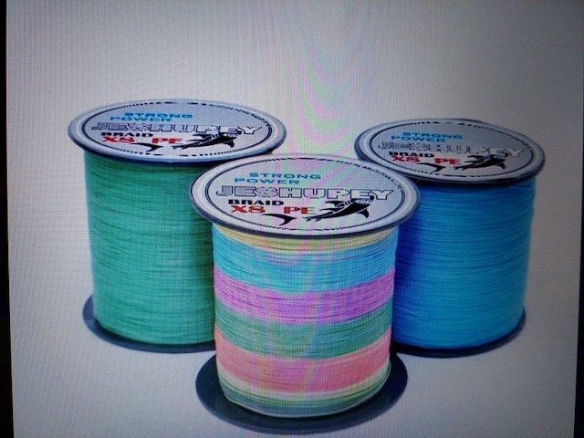 Upredena struna x8  300m  0,12mm  multicolor