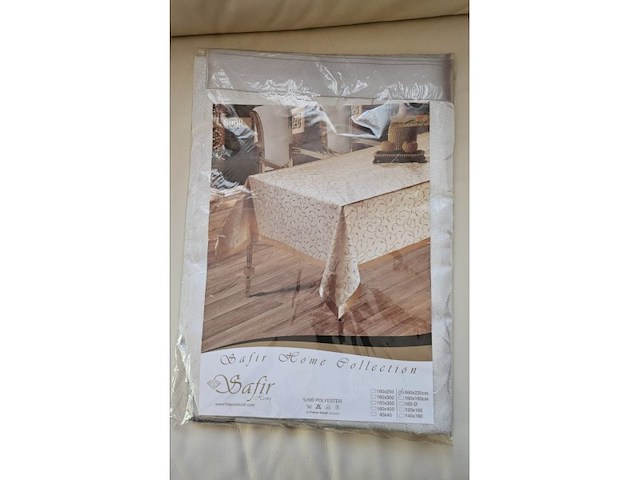 Safir Home Collection nov stolnjak, fabričko pakovanje
