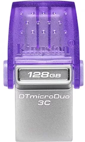 KINGSTON 128GB DATATRAVELER MICRODUO 3C FLASH MEMORIJA