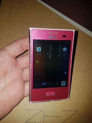Roze lg optimus l3 e400 lg-e400 sa 4.0.1 za 1500