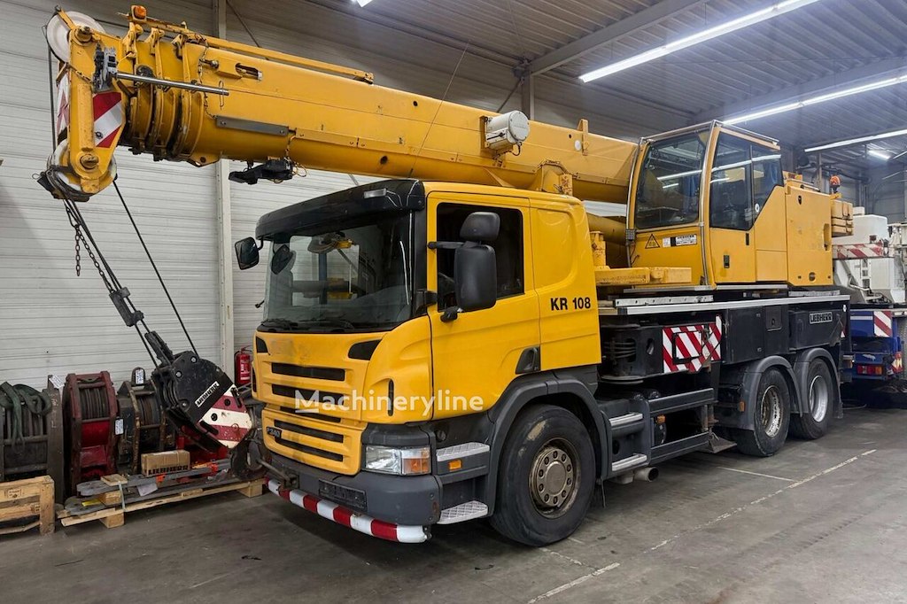 Liebherr LTF 1035-3.1 na šasiji Scania P340 autodizalica