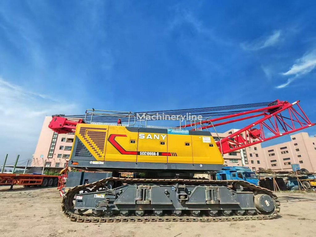 Sany SCC1000 100ton Used Crane Shanghai Hot Sale kran guseničar