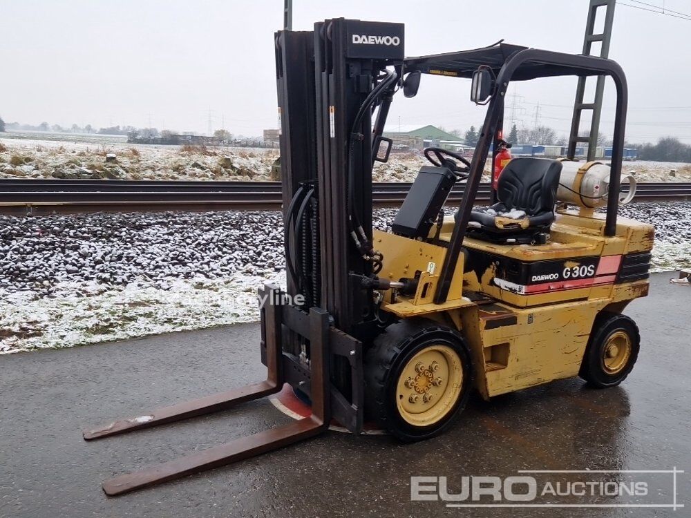 Prodaje se Daewoo G30S viljuškar na gas na aukciji
