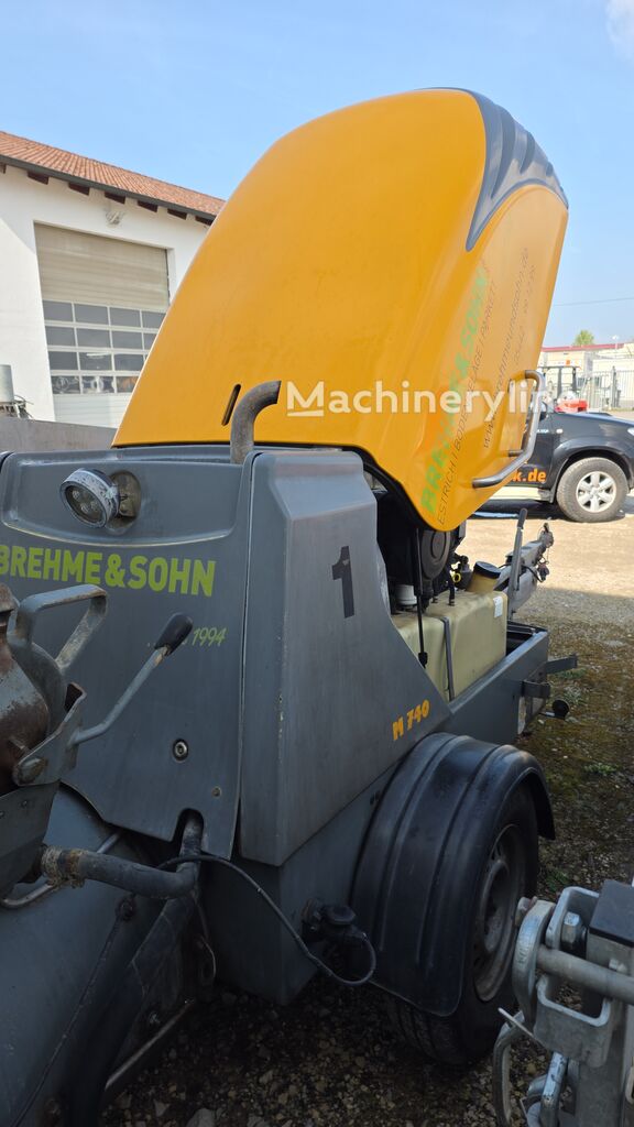 Putzmeister M740 D stacionarna betonska pumpa
