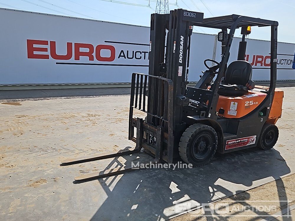 Prodaje se Doosan D25GP dizel viljuškar na aukciji