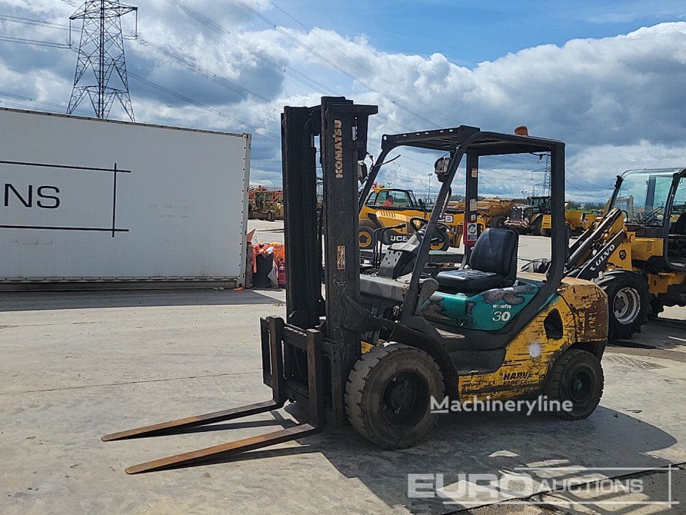 Prodaje se Komatsu FD30T dizel viljuškar na aukciji