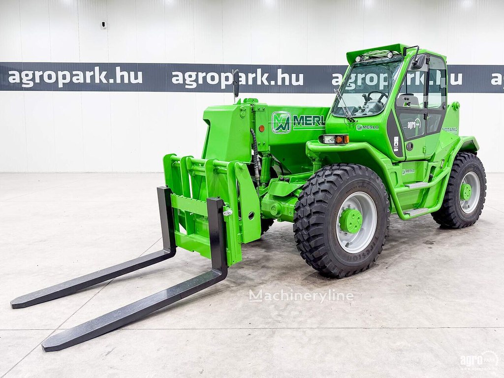 Merlo P101.10 HM 10 m lifting height, 10,000 kg load capacity, joystic teleskopski utovarivač