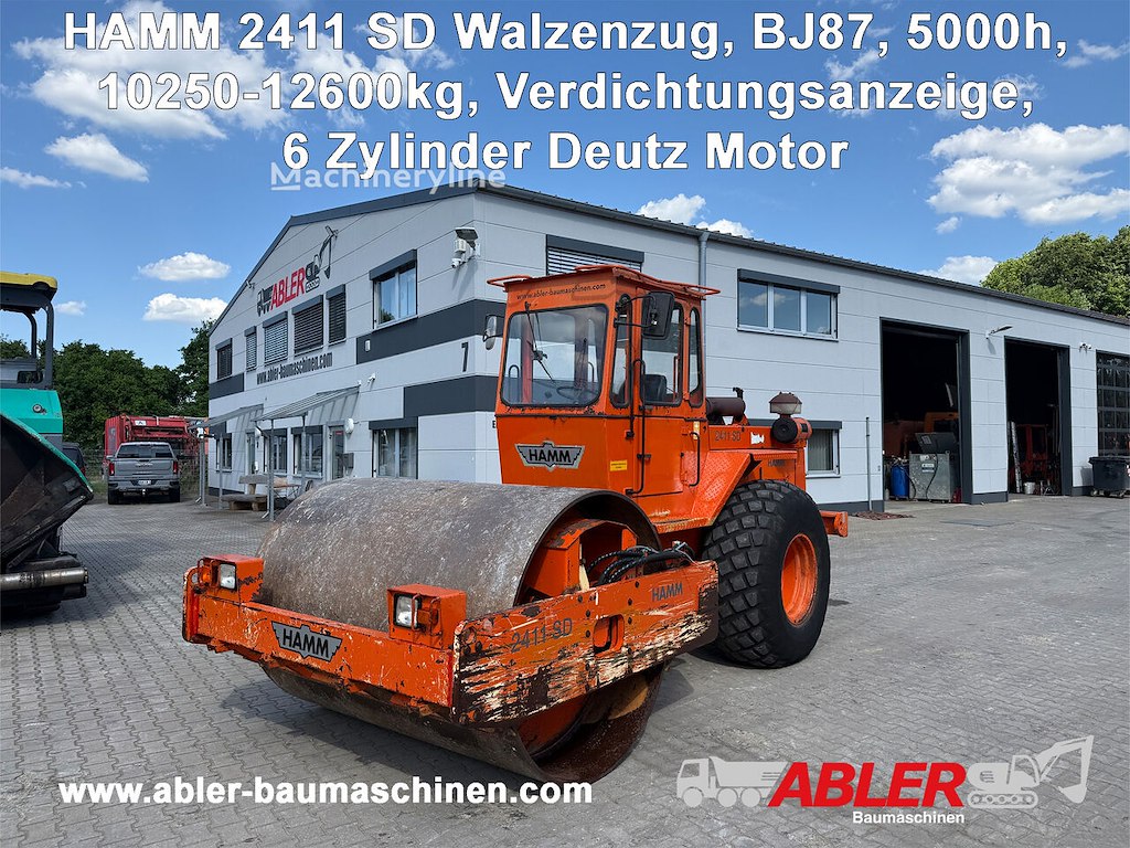 Hamm 2411 SD kompaktor s jednim valjkom