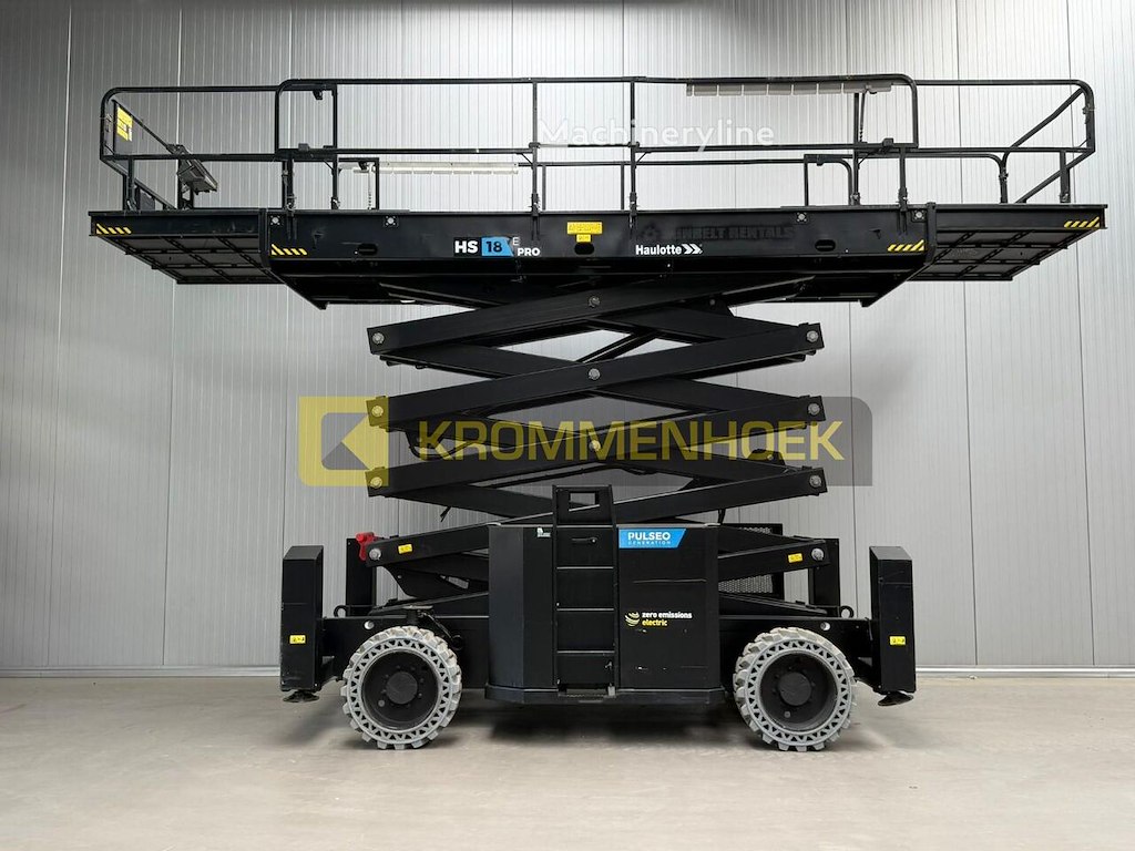 Haulotte HS 18 E Pro XL platform makazasta platforma