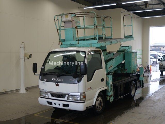 Isuzu ELF auto dizalica s korpom