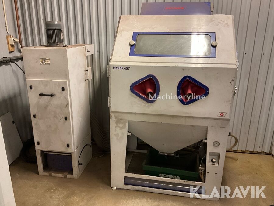 Prodaje se Guyson Euroblast 6SF mašinu za peskarenje na aukciji