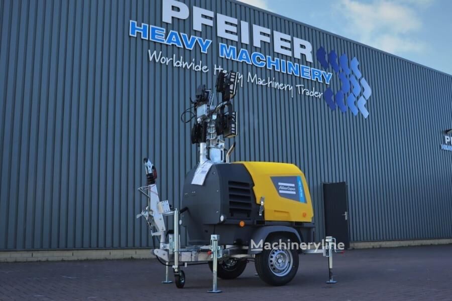 Atlas Copco Hilight H6+ Valid inspection, Max Boom Height 8m, rasvetni toranj