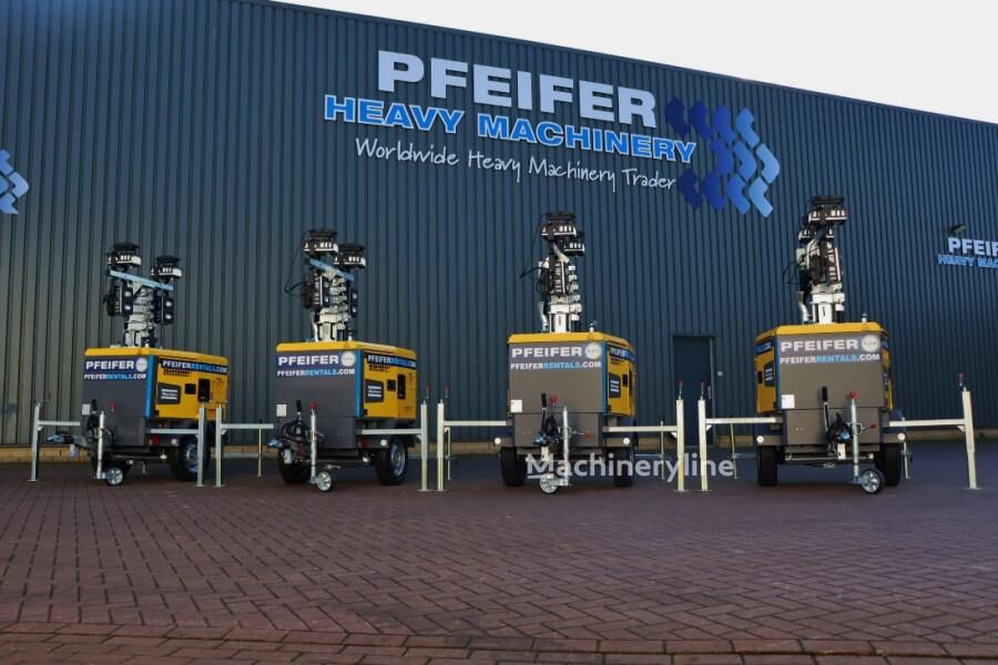 Atlas Copco HiLight H5+ SV2 Max Boom Height 8m, Luminosity Wit rasvetni toranj
