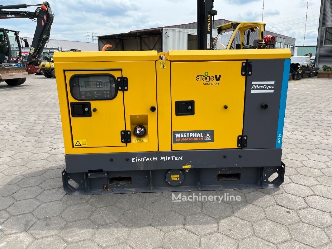 Atlas Copco QAS20KD diesel generator