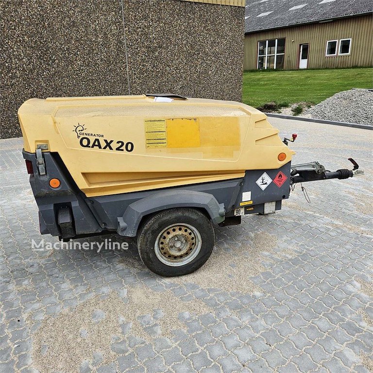Prodaje se Atlas Copco QAX20 diesel generator na aukciji