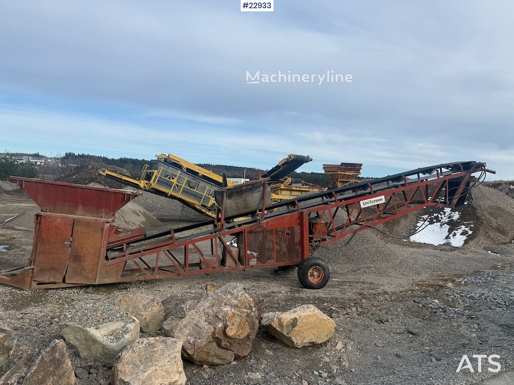 Sorteringsverk poljoprivredni transporter