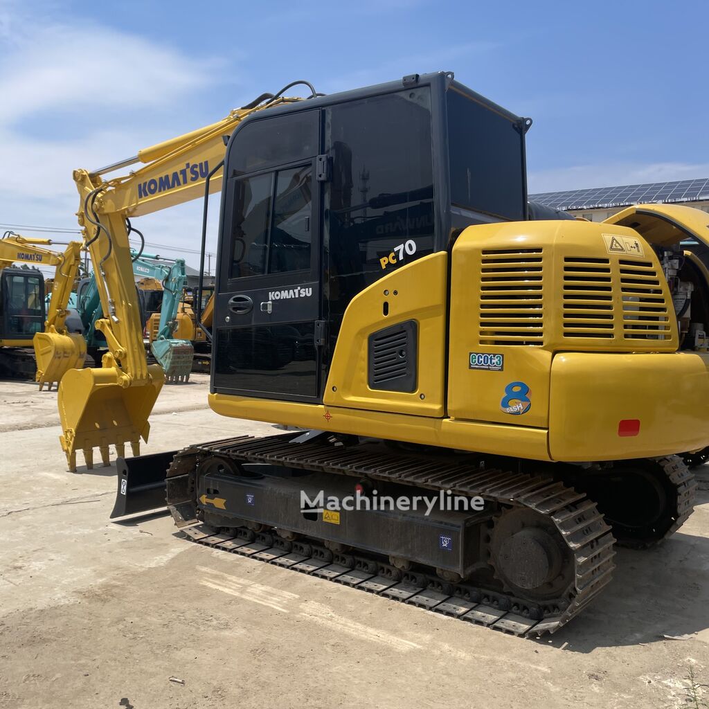 Komatsu PC70 bager guseničar